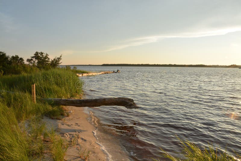 River view stock photo. Image of grass, cape, shore, view - 99629002