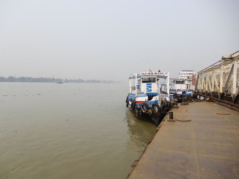 River view and ferry rides editorial stock photo. Image of people ...