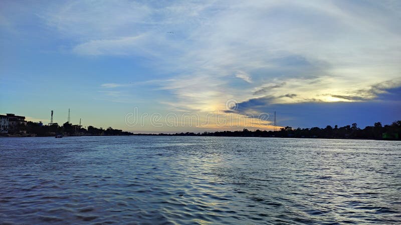 River View, River Scene, Beautiful Bangladesh Stock Photo - Image of ...