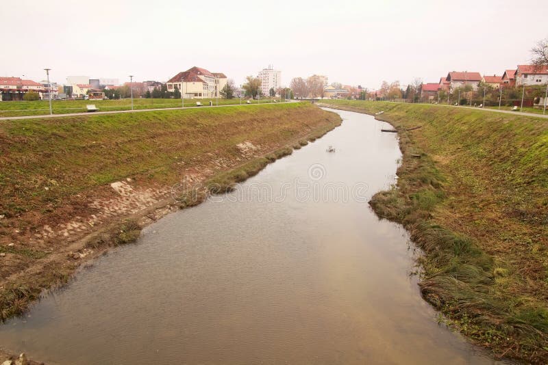Park Dudik in Vukovar stock image. Image of croatia, wall - 33276023