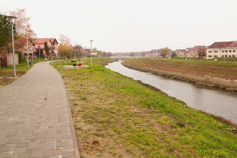 River Vuka stock image. Image of green, bridge, water - 35669071