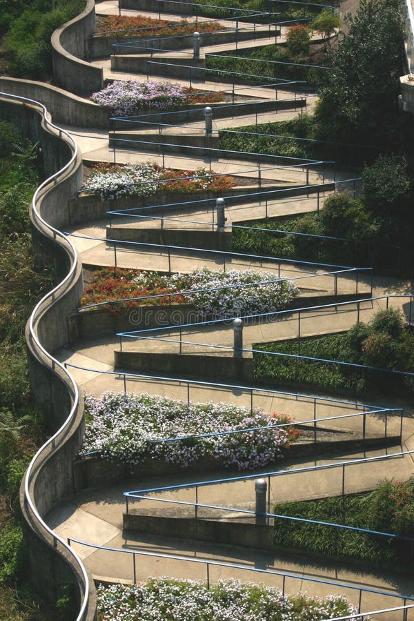 River Walk One stock image. Image of sidewalk, handrail - 1242837