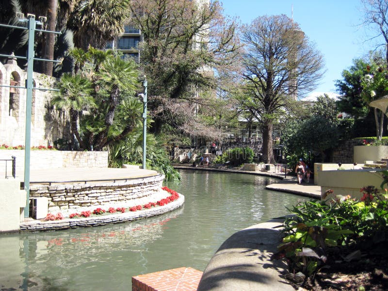 The San Antonio River Walk in San Antonio Texas Editorial Photography ...