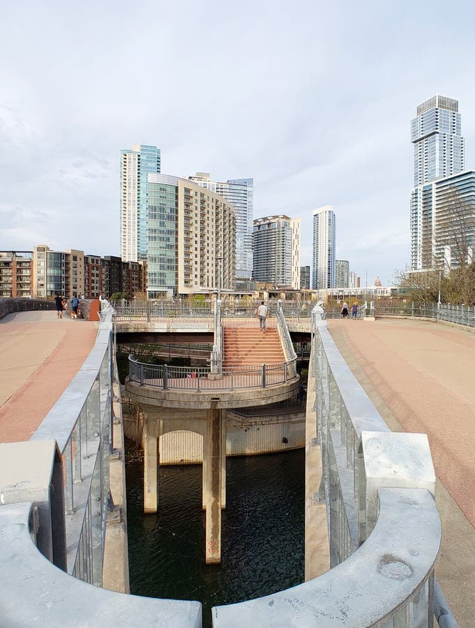 River Walkway in Modern City Austin TX USA Editorial Stock Photo ... River Walkway in Modern City Austin TX USA Editorial Stock Photo ...