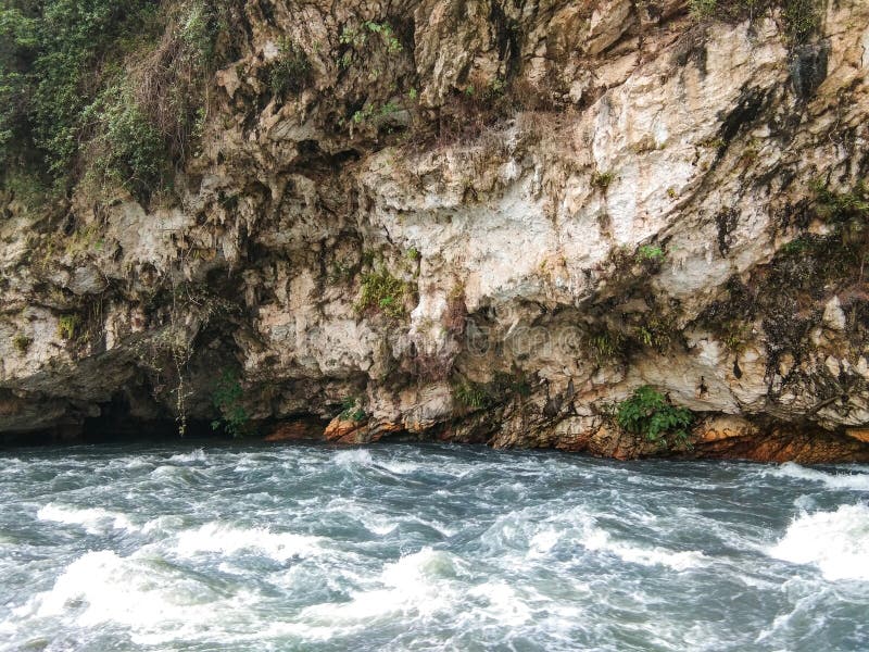 River and the wall climb stock image. Image of stream - 314245351