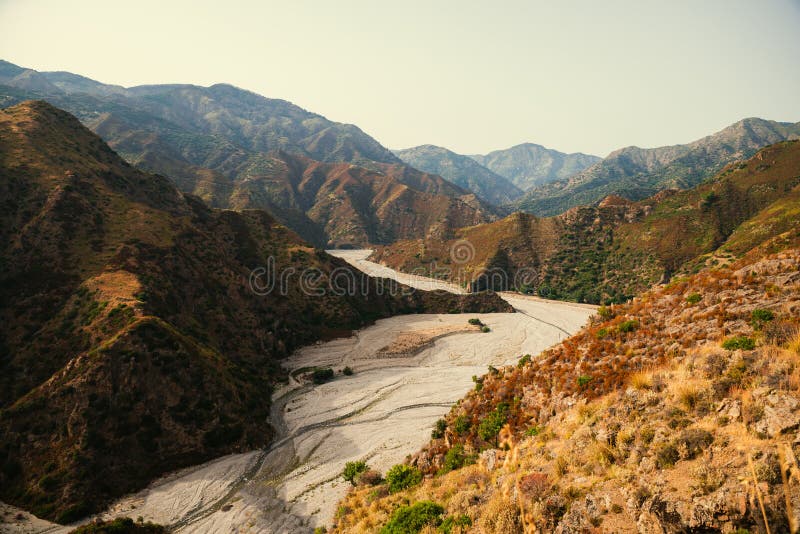 River without Water Due To Global Warming Stock Image - Image of ...