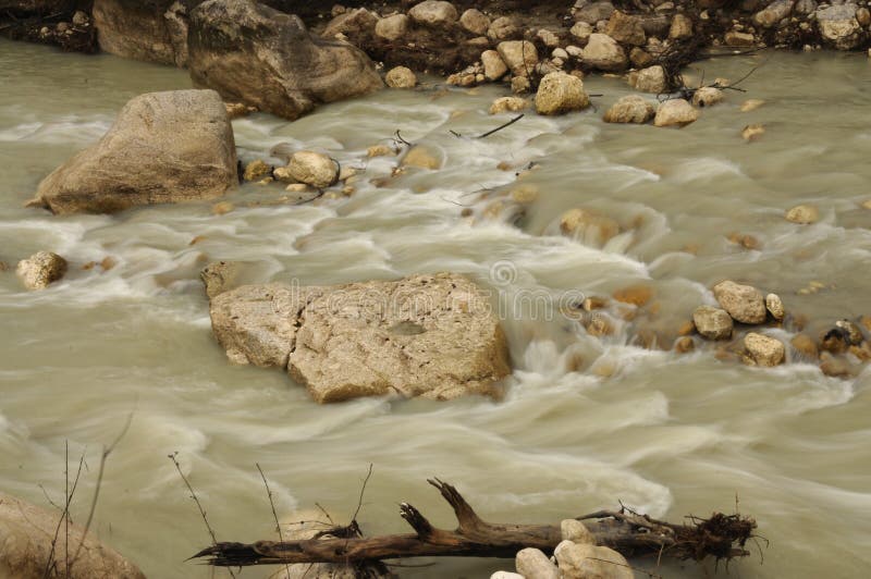 River Water Flow after Raining Stock Photo - Image of flowing, season ...