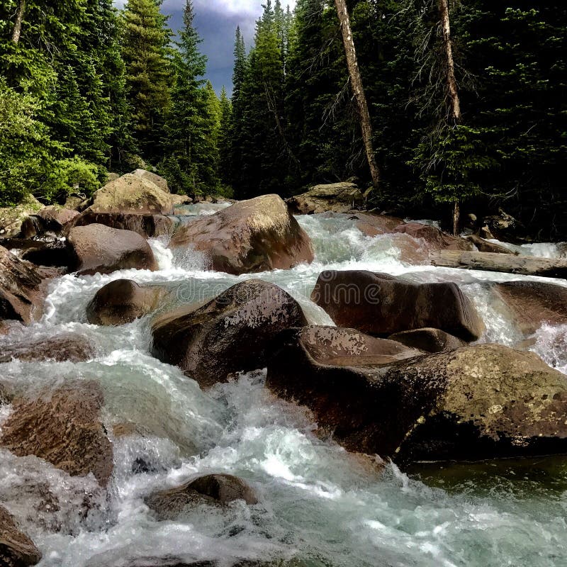 River water rocks stock image. Image of flowing, river - 96765675