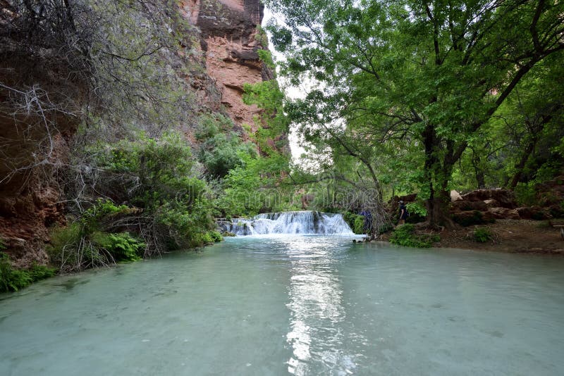 The River and a waterfall stock photo. Image of mountainscapes - 117657972