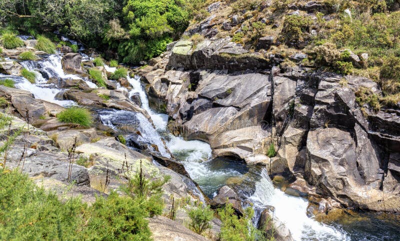 River Waters in Extreme Terrain Stock Image - Image of rapid, terrain ...