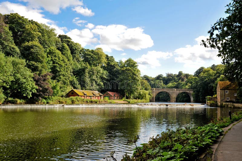 River Wear stock photo. Image of stream, facade, plant - 13417044