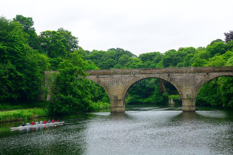 River Wear, Durham, England Editorial Photo - Image of architect ...