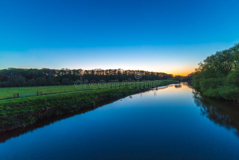 River Weaver by Northwich Cheshire Stock Photo - Image of reflect ...