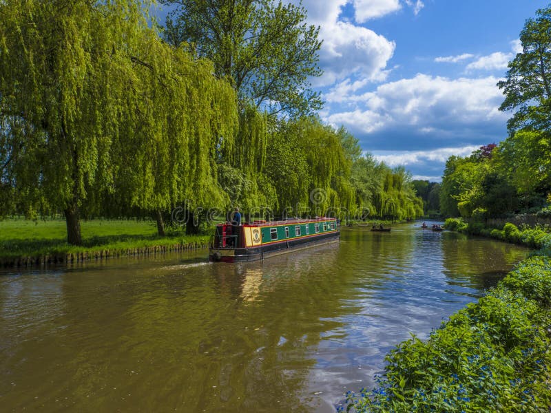 The River Wey.Guildford ,Surrey,England Stock Image - Image of willows ...