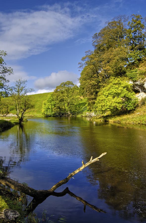 River Wharfe - Yorkshire Dales - England Stock Image - Image of rural ...