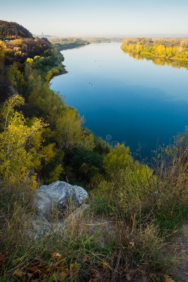 The river White in Ufa stock photo. Image of white, greens - 59937264