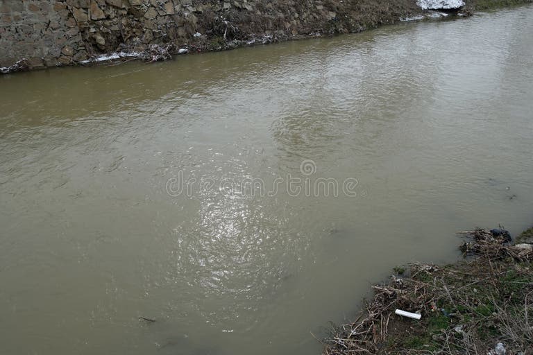 The River Whose Water is Increased by the Rain Water, the Waters of a ...