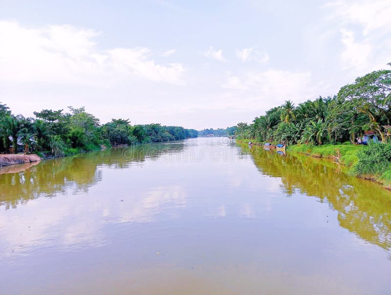 The River is Wide, Long and Clean Stock Photo - Image of monay, river ...