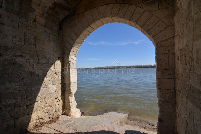 River window stock image. Image of danube, river, blue - 96007785