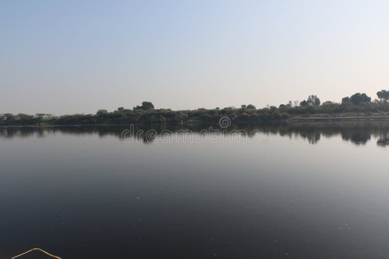 Yamuna river in Mathura stock photo. Image of ghats - 239892926