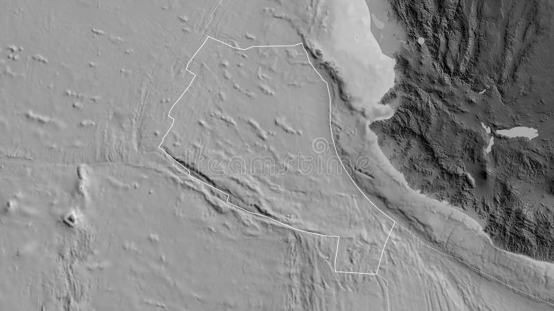 Rivera Tectonic Plate. Physical Map Stock Illustration - Illustration ...