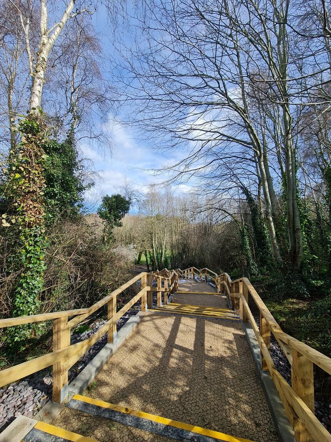 Riveralley Park in Swords Ireland, March 2023 Stock Image - Image of ...