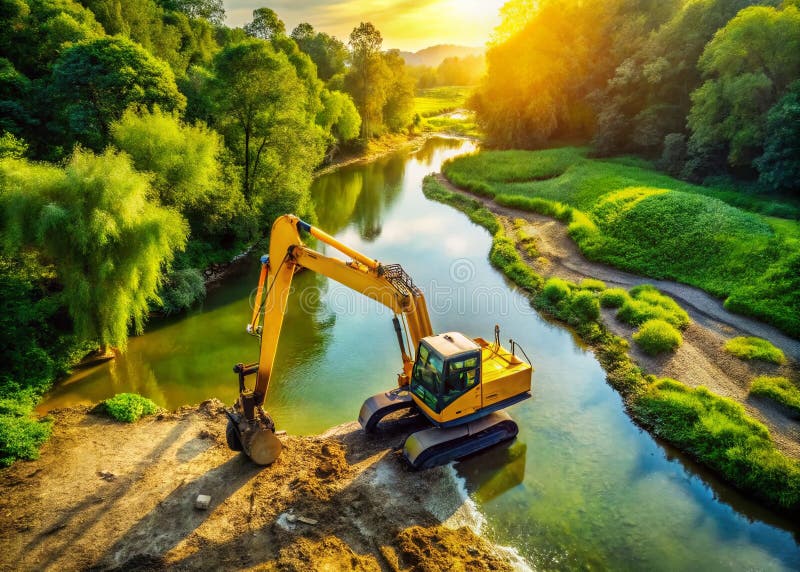 River Dredging Stock Illustrations – 13 River Dredging Stock ...