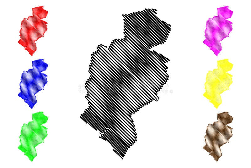 Rivercess County Counties of Liberia, Republic of Liberia Map Vector ...