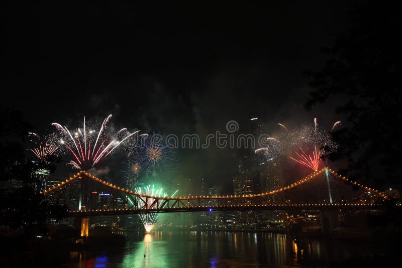 Riverfire Festival in Brisbane Editorial Photography - Image of ...