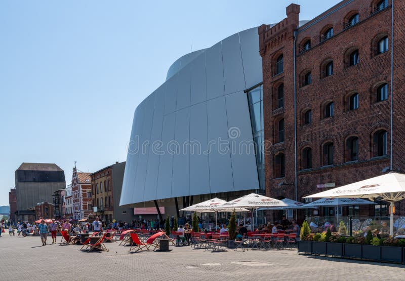 The Riverfront and Ocean Museum in Stralsund Editorial Image - Image of ...