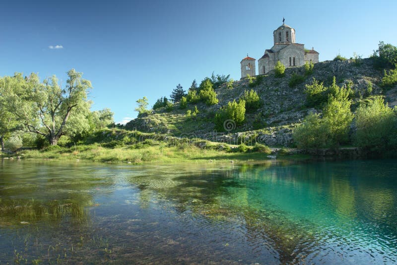 Riverhead of River Cetina in Croatia Stock Photo - Image of environment ...