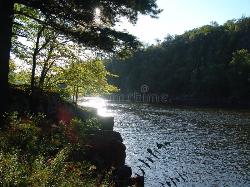 Rivers edge stock image. Image of river, colorful, tour - 218137