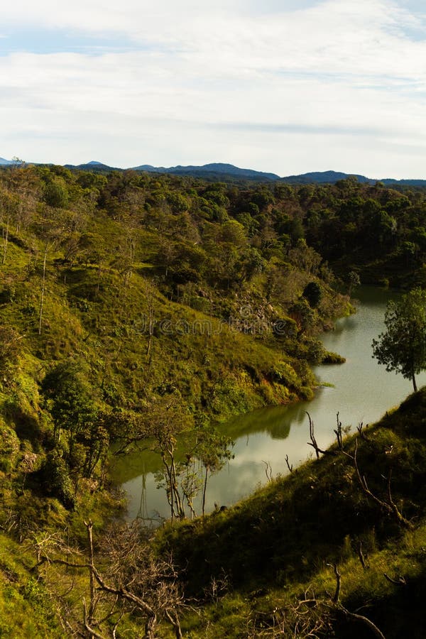 Rivers and Lagoons with Textures and Different Moments Stock Image ...