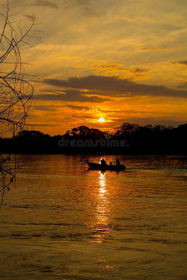 Rivers and Lagoons with Textures and Different Moments Stock Photo ...