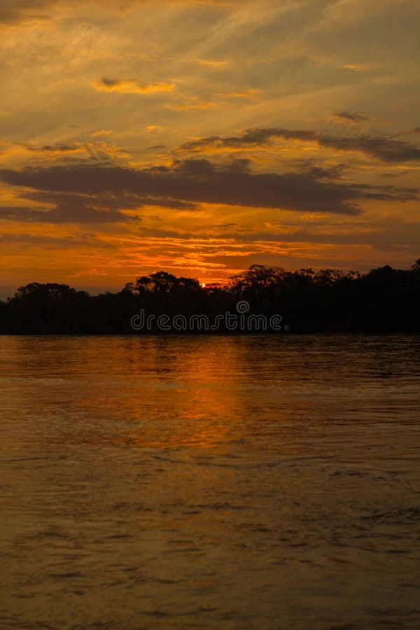 Rivers and Lagoons with Textures and Different Moments Stock Photo ...
