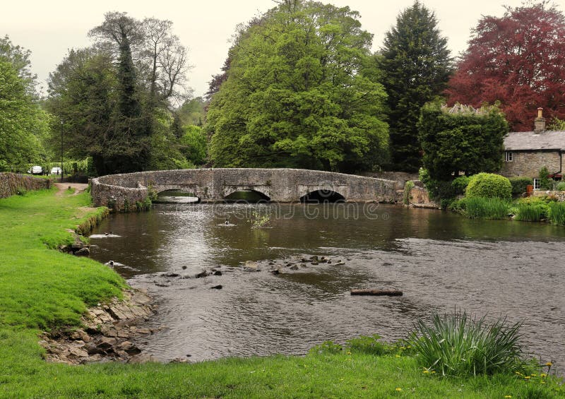 Rivers - River Wye in Derbyshire Stock Photo - Image of reflections ...