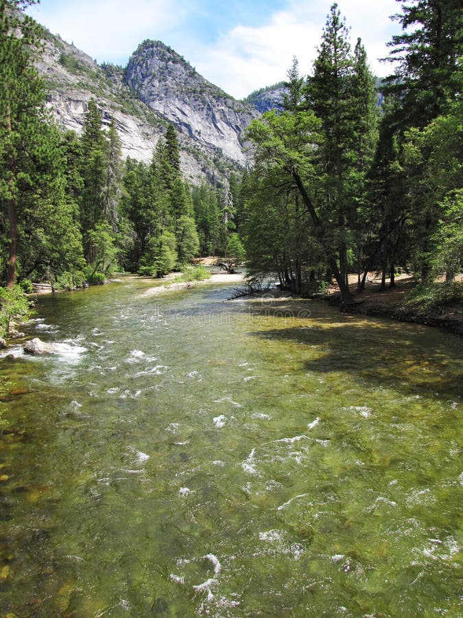Yosemite Park after Raining Stock Photo - Image of water, merced: 10444232