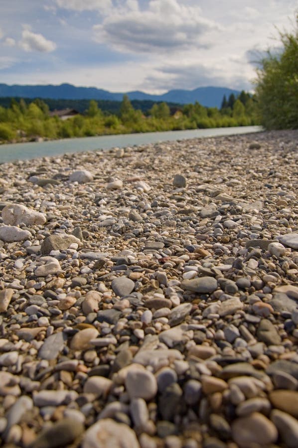 Riverside stock photo. Image of lawn, clouds, green, meadow - 16247876