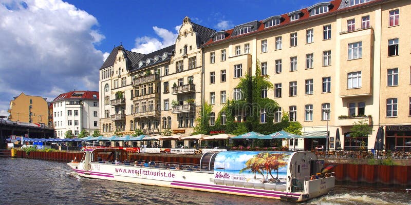 Riverside Buildings, Berlin, Germany Editorial Photography - Image of ...