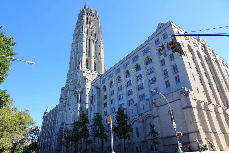 Riverside Church Of New York City Stock Image - Image of basilique ...