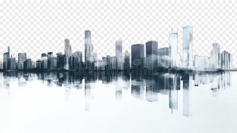 Riverside city skyline stock photo. Illustration of apartment - 341532434