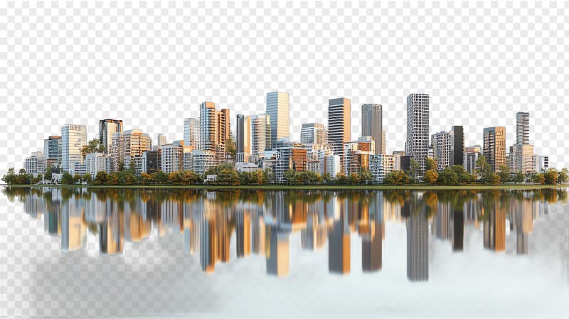 Riverside city skyline stock photo. Illustration of city - 341532462