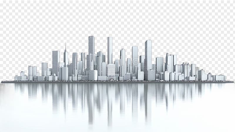 Riverside city skyline stock image. Illustration of black - 341532465