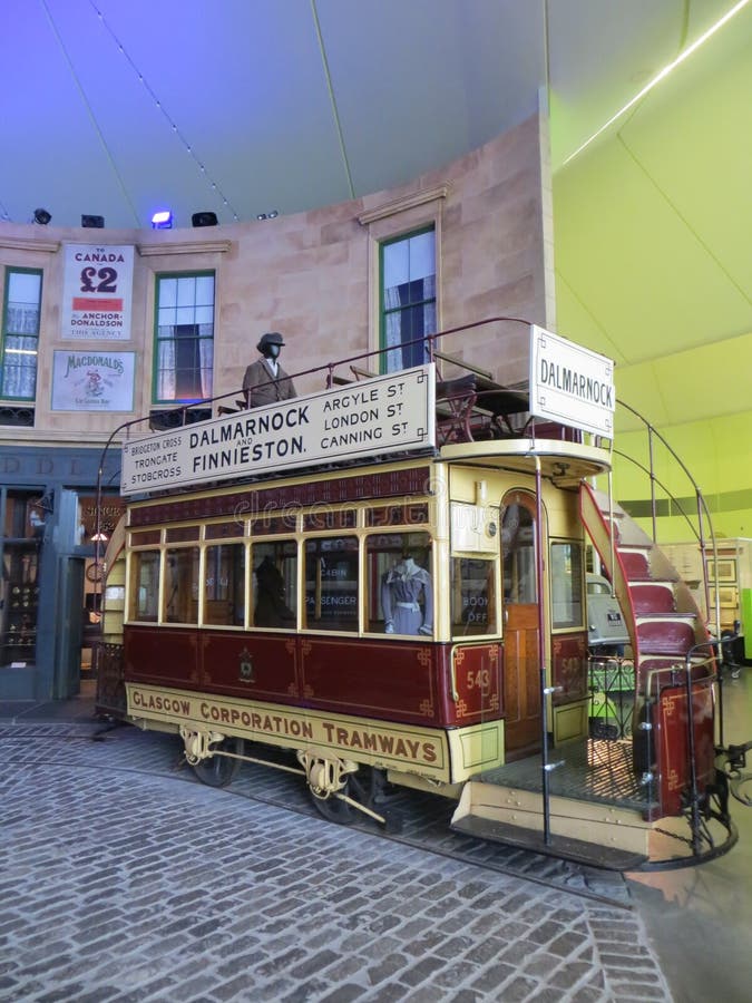 Riverside Museum stock photo. Image of glasgow, tram - 89128158