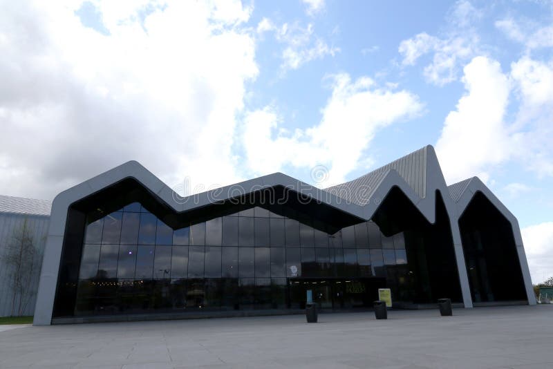 Riverside Museum in Glasgow, Scotland Editorial Photography - Image of ...
