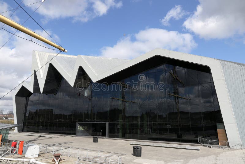 Riverside Museum in Glasgow, Scotland Editorial Image - Image of united ...