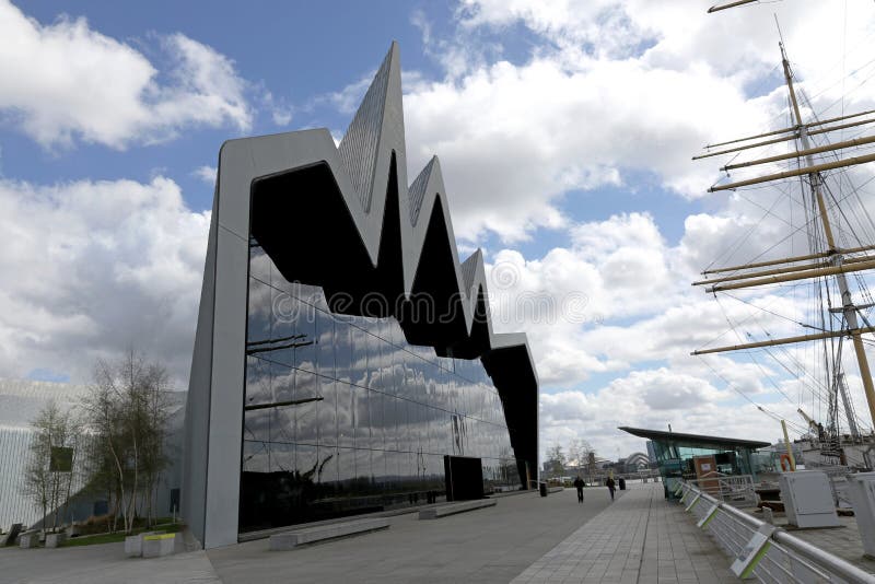 Riverside Museum in Glasgow, Scotland Editorial Photo - Image of ...