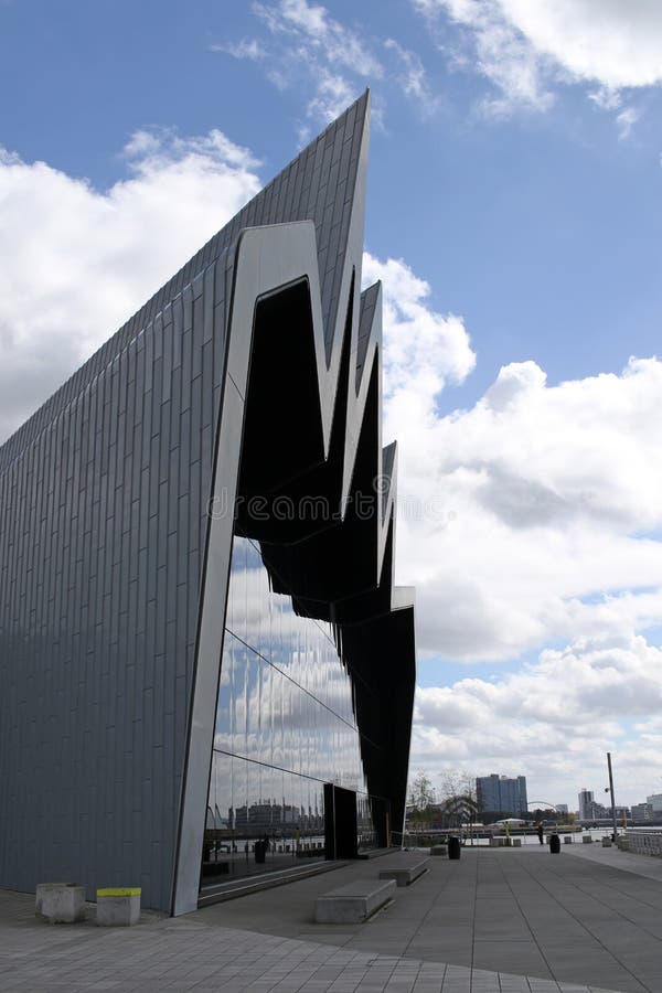 Riverside Museum in Glasgow, Scotland Editorial Image - Image of facade ...