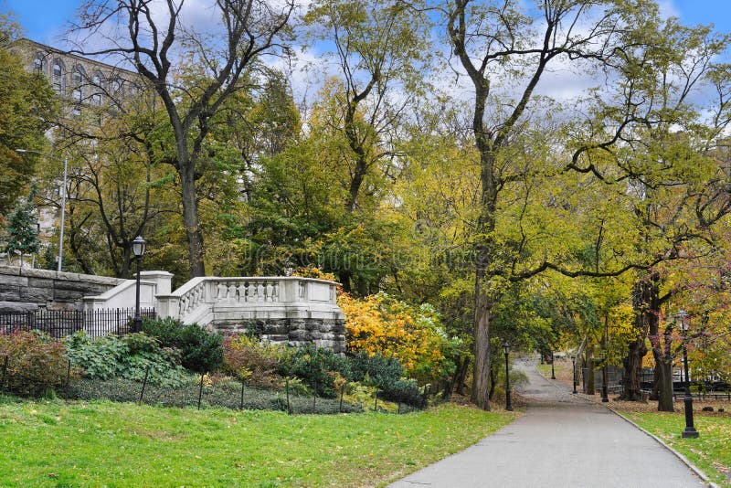 Riverside Park, a Long Narrow Park on the Upper West Side of Manhattan ...