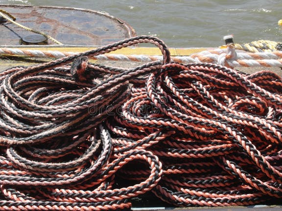 Riverside Rope stock photo. Image of riverside, river - 152142032